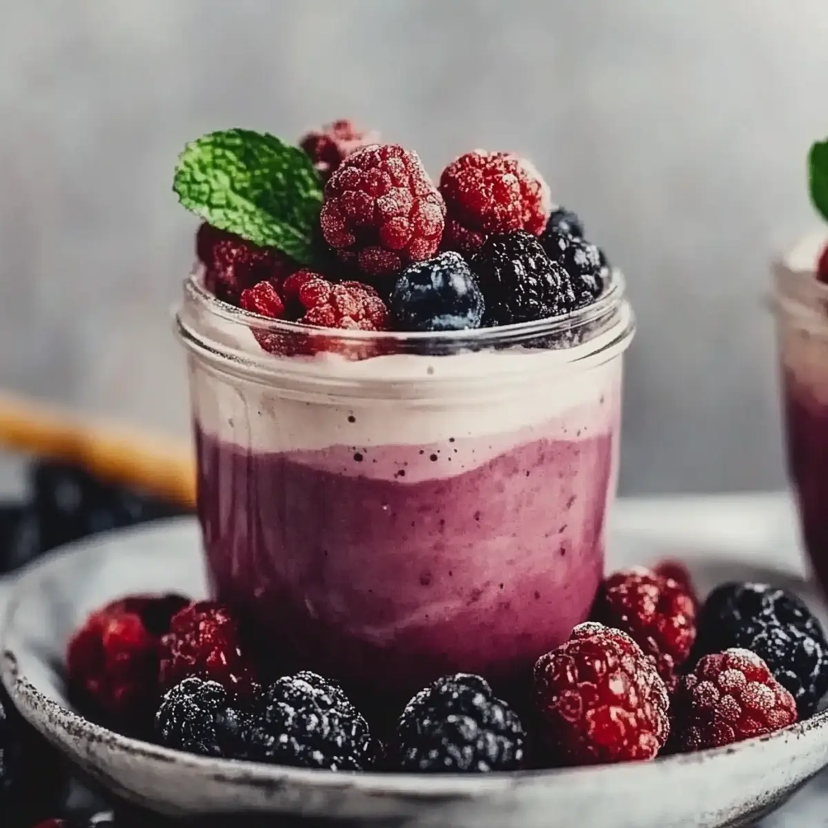 Delicious High Protein Berries Smoothie for Energizing Mornings