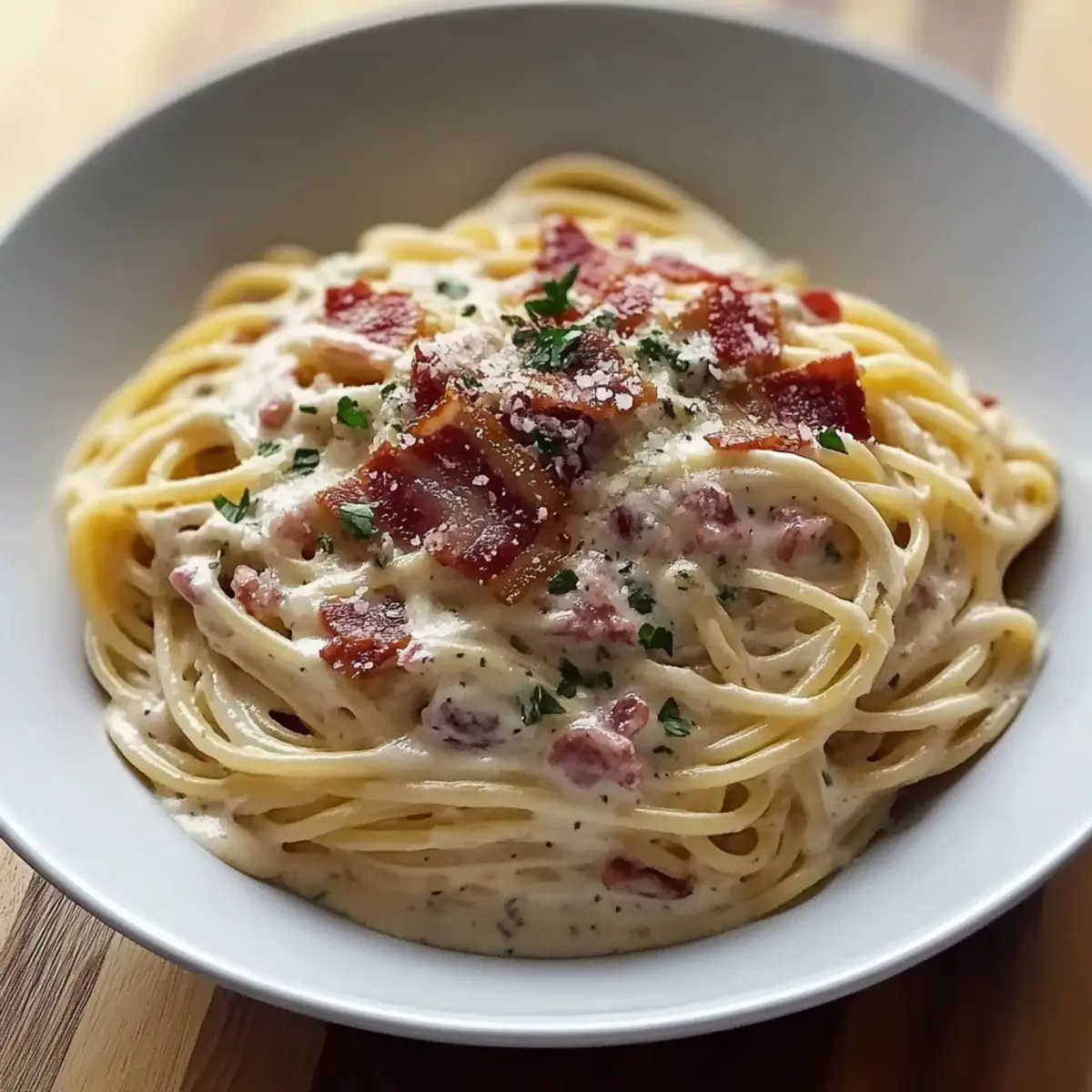 Cream Spaghetti with Bacon: The Ultimate Comfort Food Delight