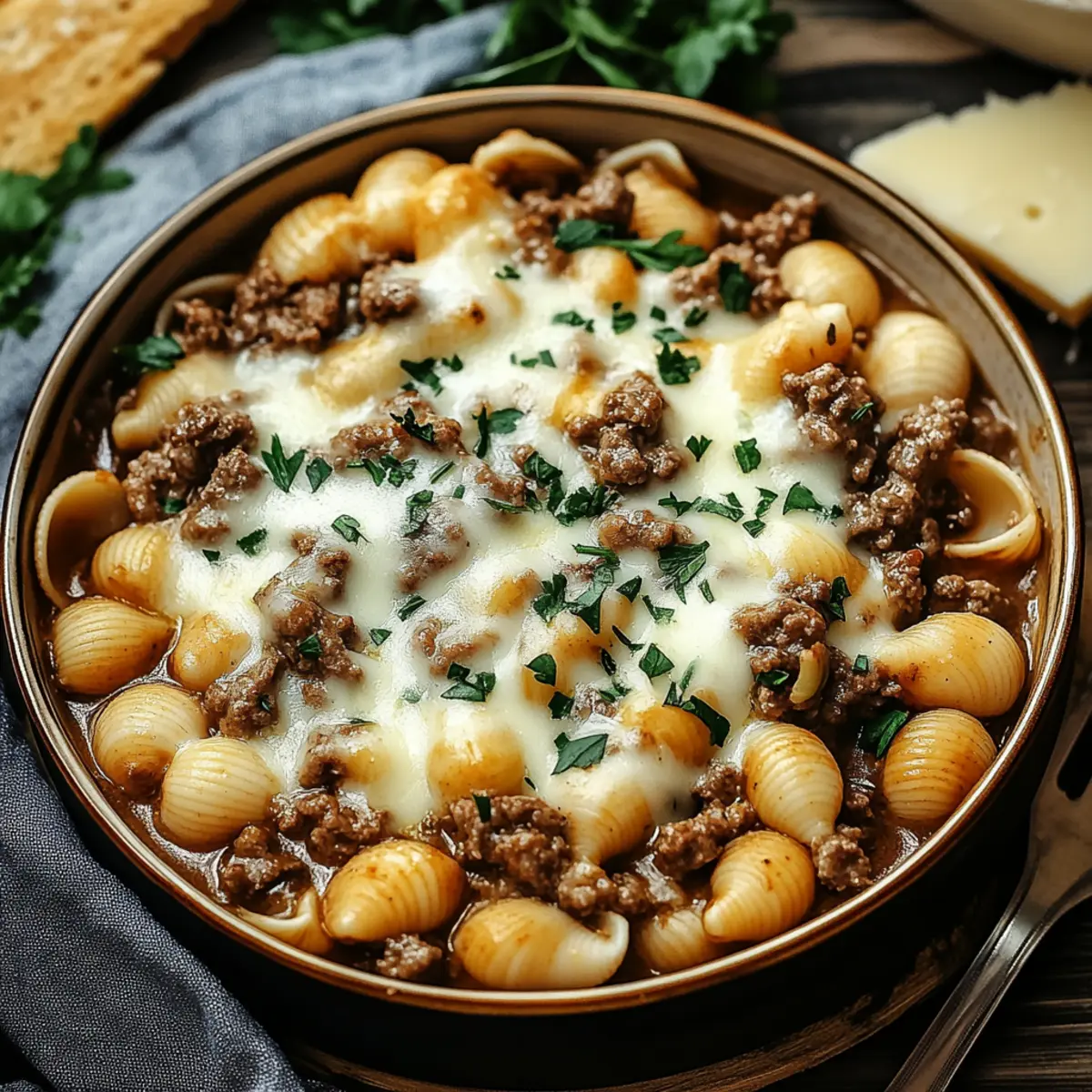 Ultimate Comfort: Delicious Creamy Beef and Shells Recipe