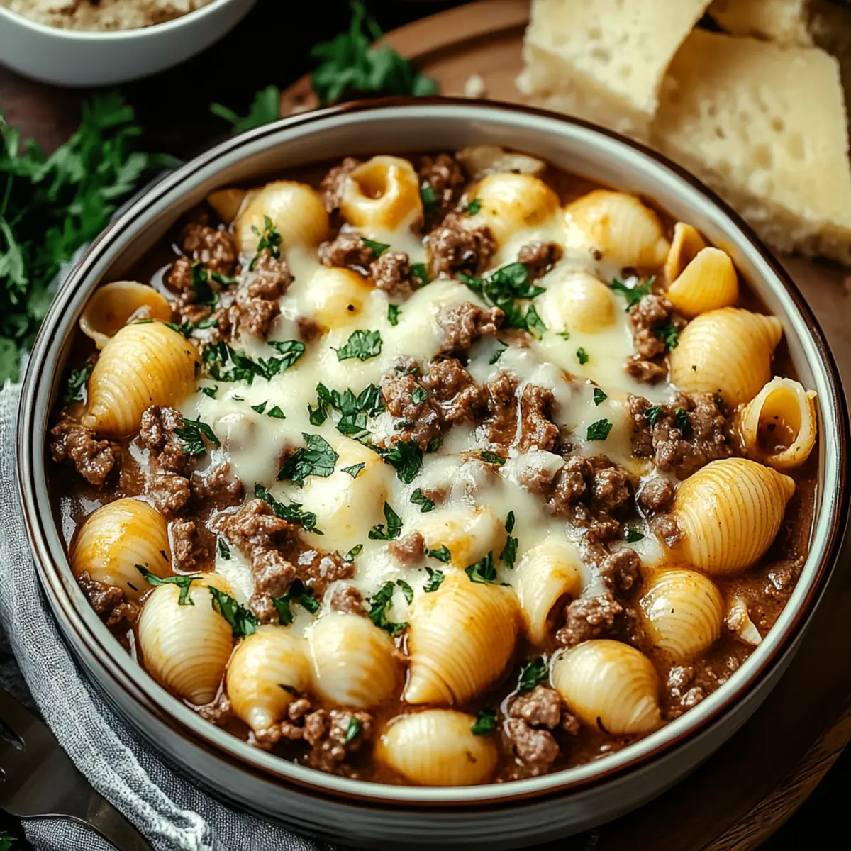 Ultimate Comfort: Delicious Creamy Beef and Shells Recipe