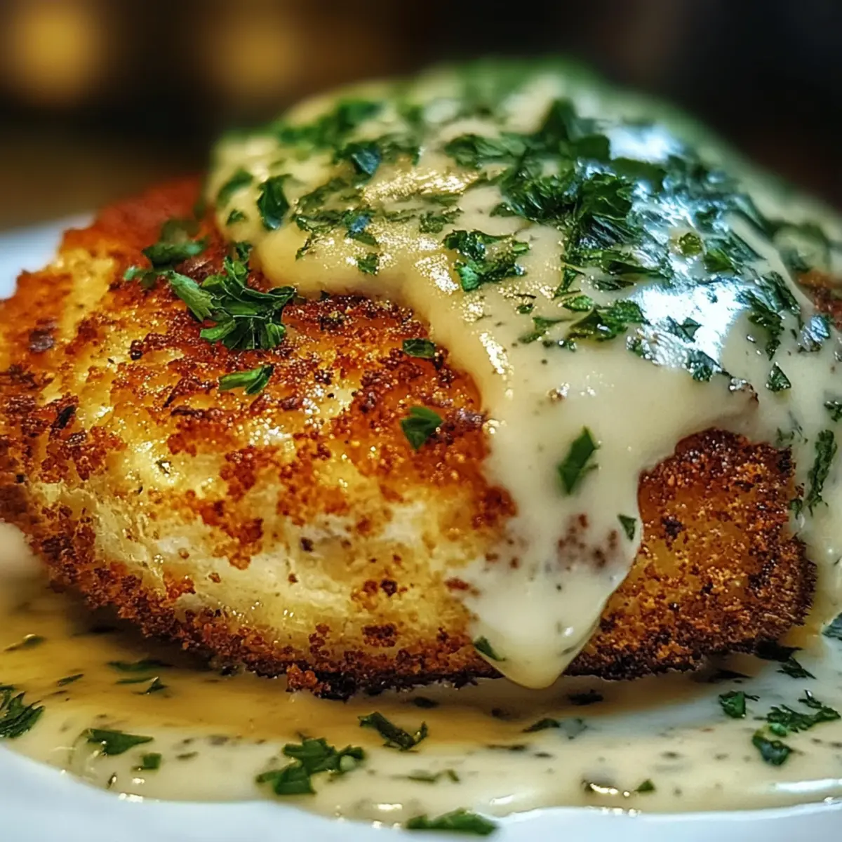 Ultimate Crispy Herb-Crusted Chicken Romano with Creamy Joy