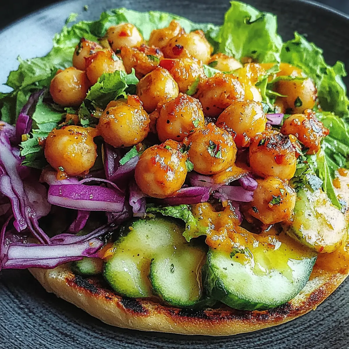 Ultimate Divorce Salad with Spicy Chickpeas: Delicious & Nutritious