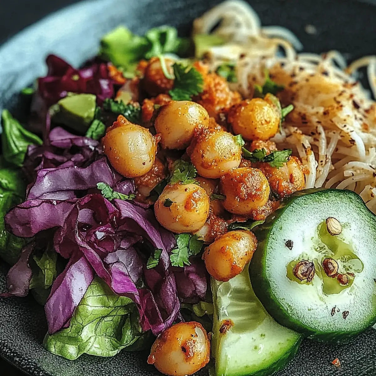 Ultimate Divorce Salad with Spicy Chickpeas: Delicious & Nutritious