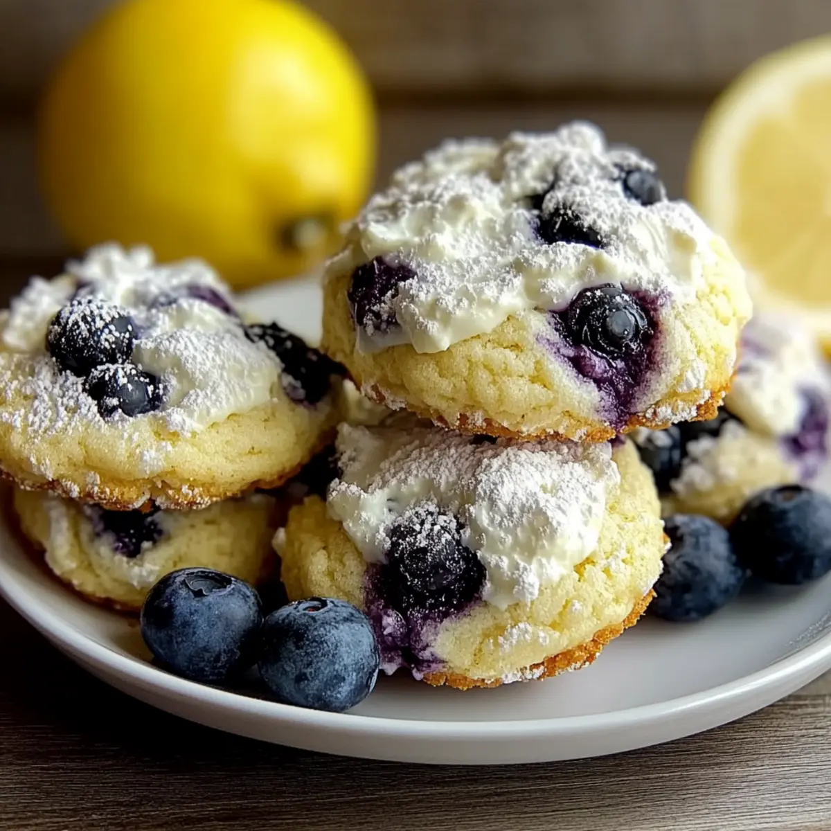 Ultimate Lemon Blueberry Cheesecake Cookies – Delicious Treat