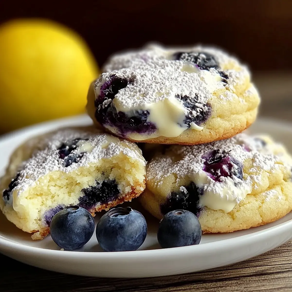 Ultimate Lemon Blueberry Cheesecake Cookies – Delicious Treat