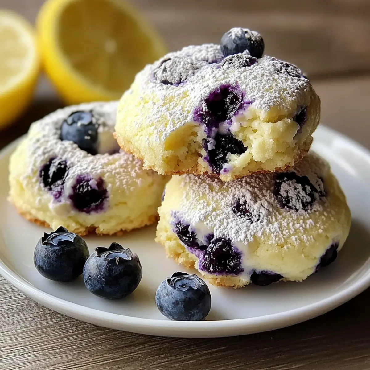 Ultimate Lemon Blueberry Cheesecake Cookies – Delicious Treat