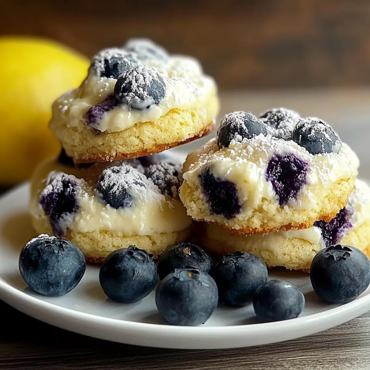 Ultimate Lemon Blueberry Cheesecake Cookies – Delicious Treat