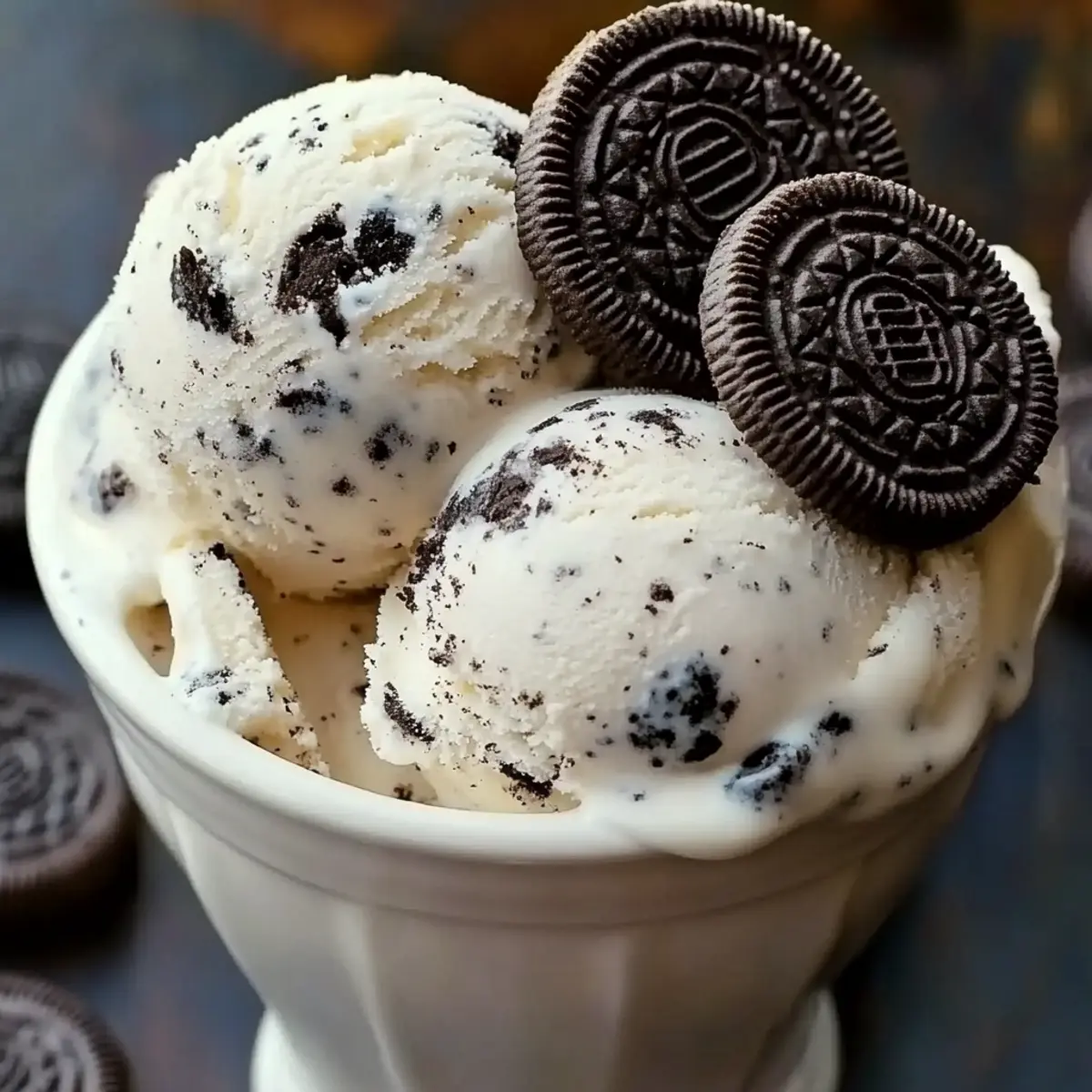 Ultimate Ninja Creami Oreo Cookie Ice Cream That's Delicious