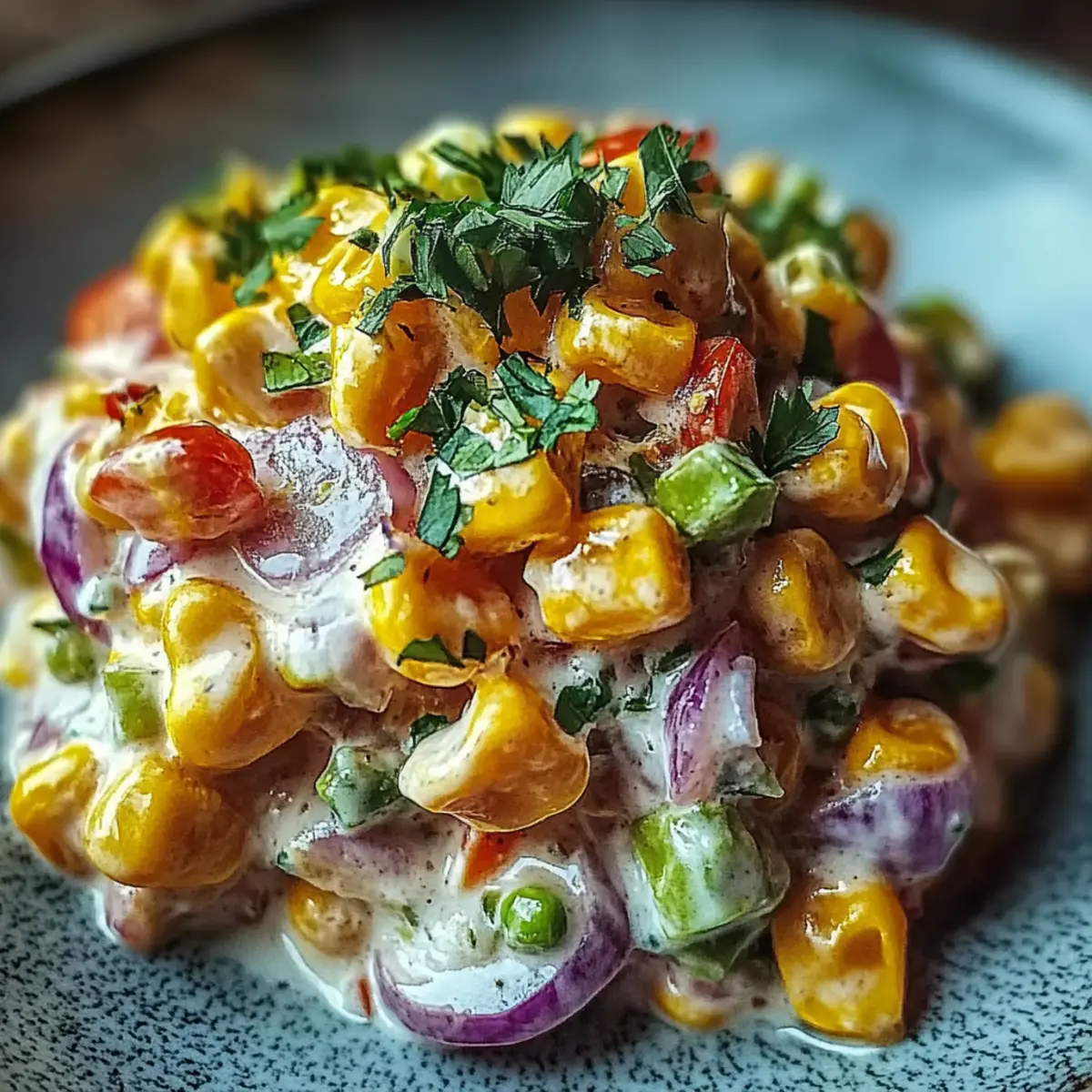 Deliciously Creamy Shoepeg Corn Salad for Summer Gatherings